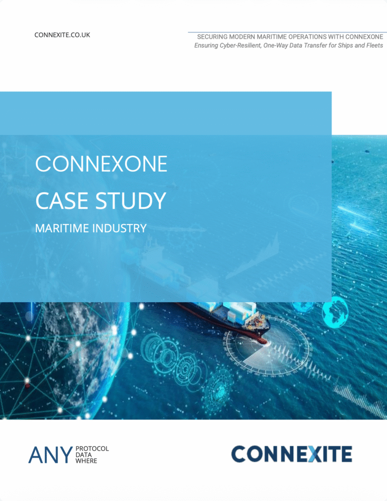 Securing Modern Maritime Operations - Case Study - Connexite